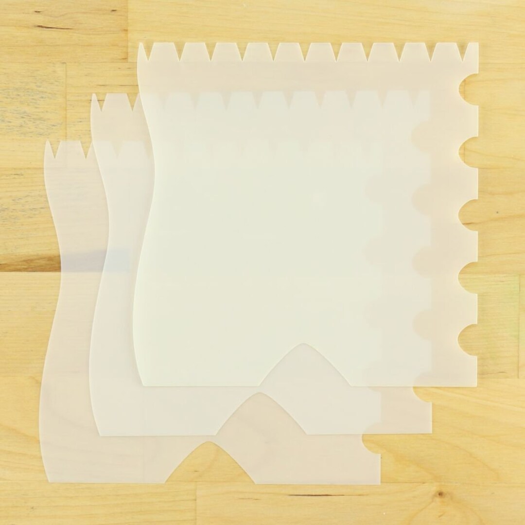 4-in-1 Cake and Cookie Edger | Cookie Decorating Tool | Airbrushing ...