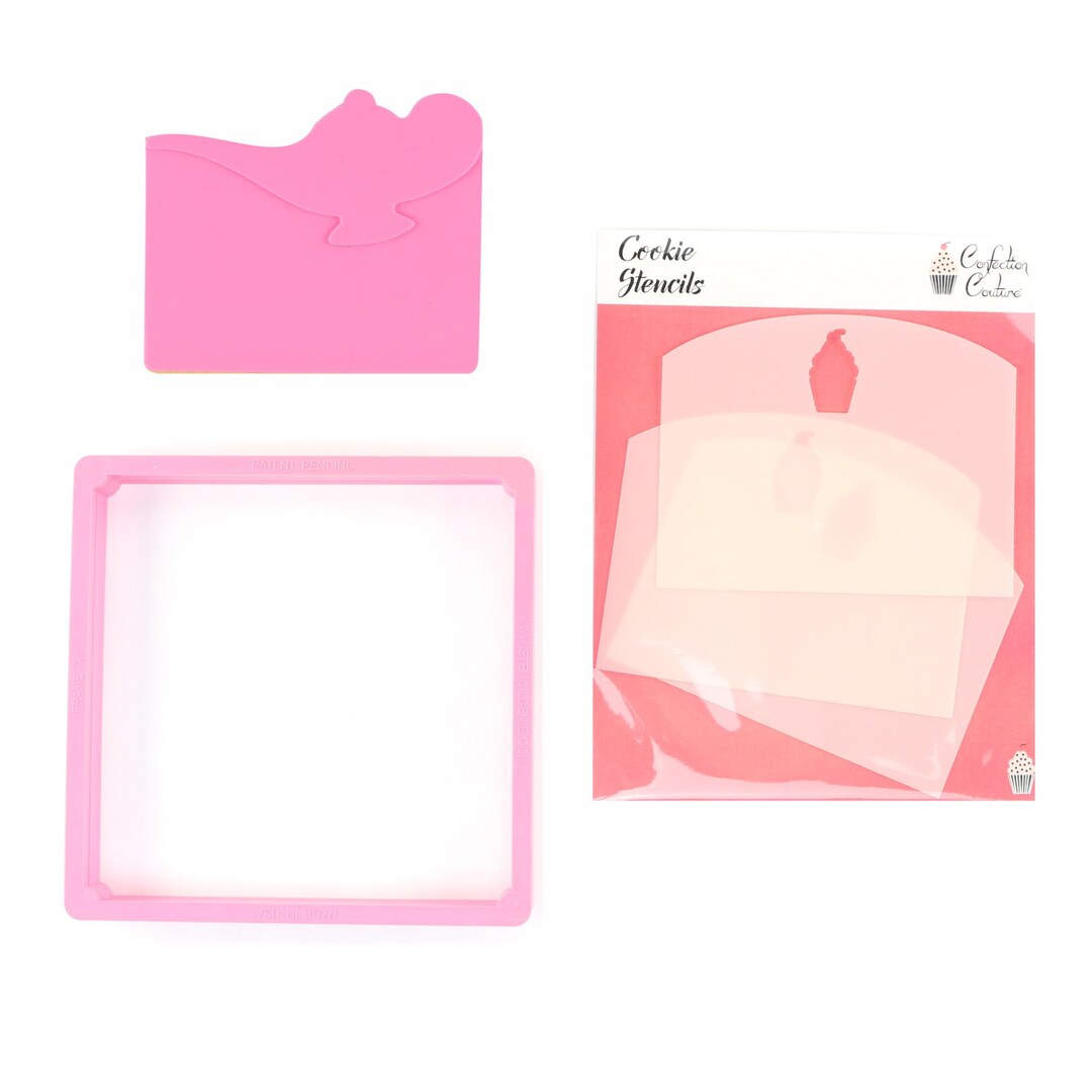 Royal Icing Stencil Starter Kit | Baking Tools | Cookie Decorating ...