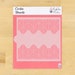 Edison Lace Border Cookie Stencil | Background Cookie Stencil | Cake ...