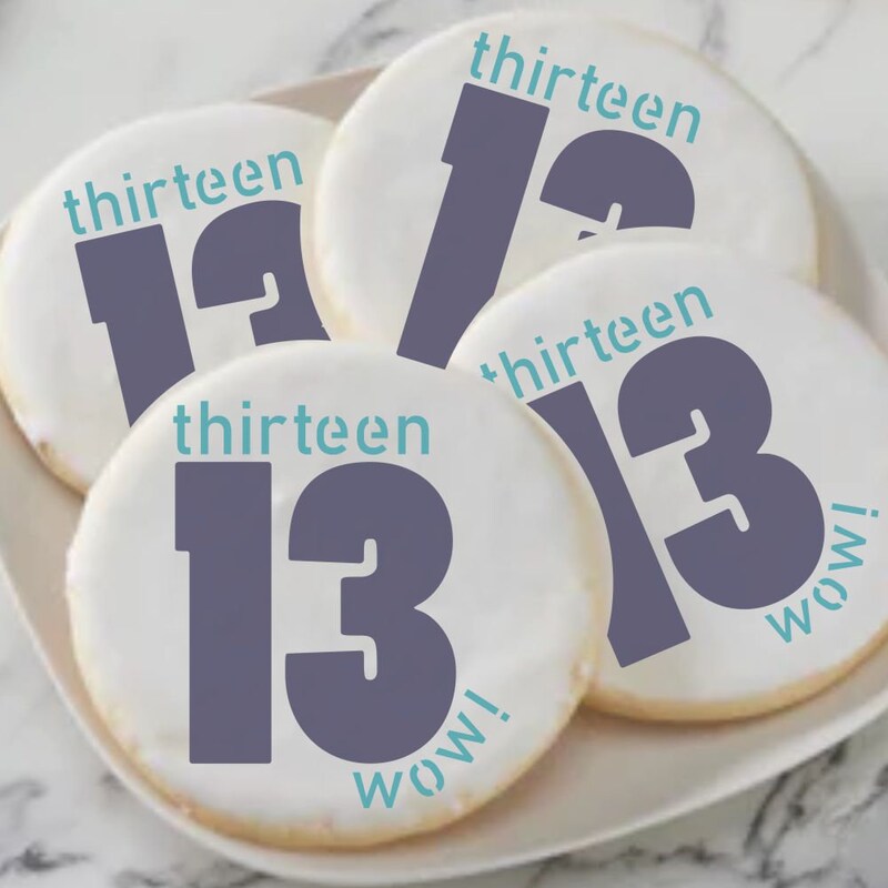 Birthday Cookie - Etsy