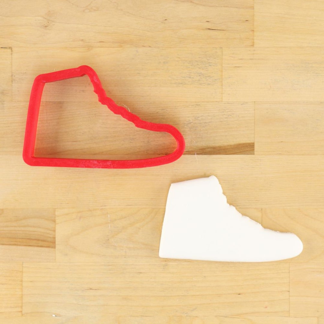 Basketball Shoe Cookie Cutter | Sports Cookie Cutter | Unique Cookie ...