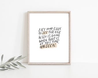 Encouraging wall art | Etsy