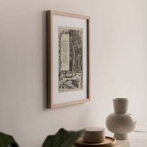 September Poem, Fall Cottagecore Print, Vintage Art, Vintage Poem - Etsy