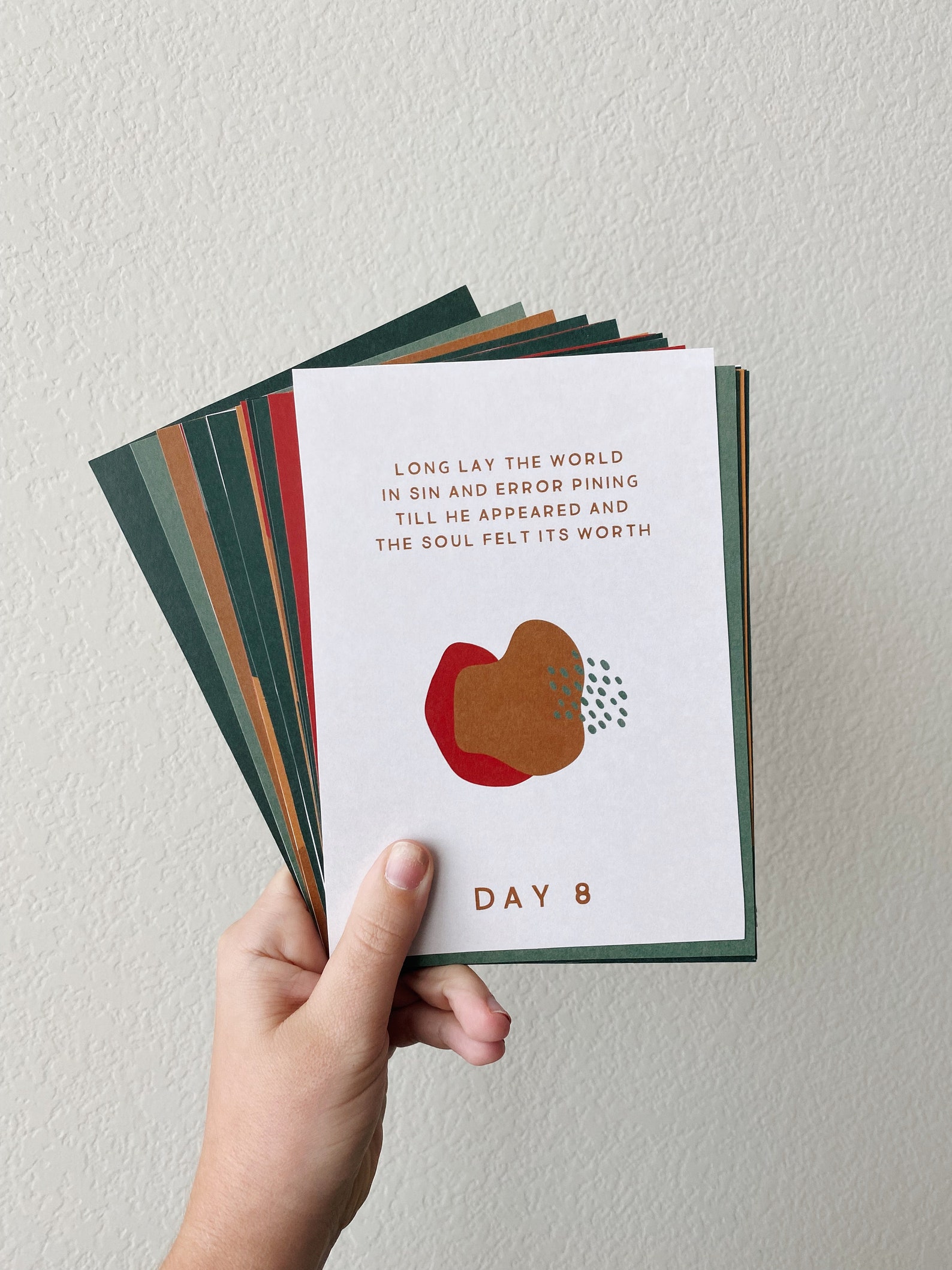 Advent Scripture Printable Cards, Bible Verse Cards for Christmas ...