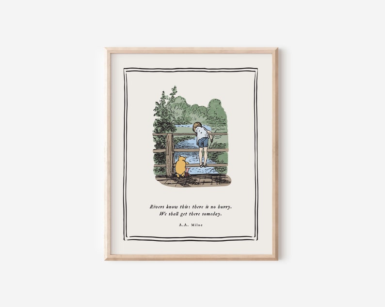 Classic Winnie the Pooh Nursery, Christopher Robin and Pooh Bear, Pooh ...