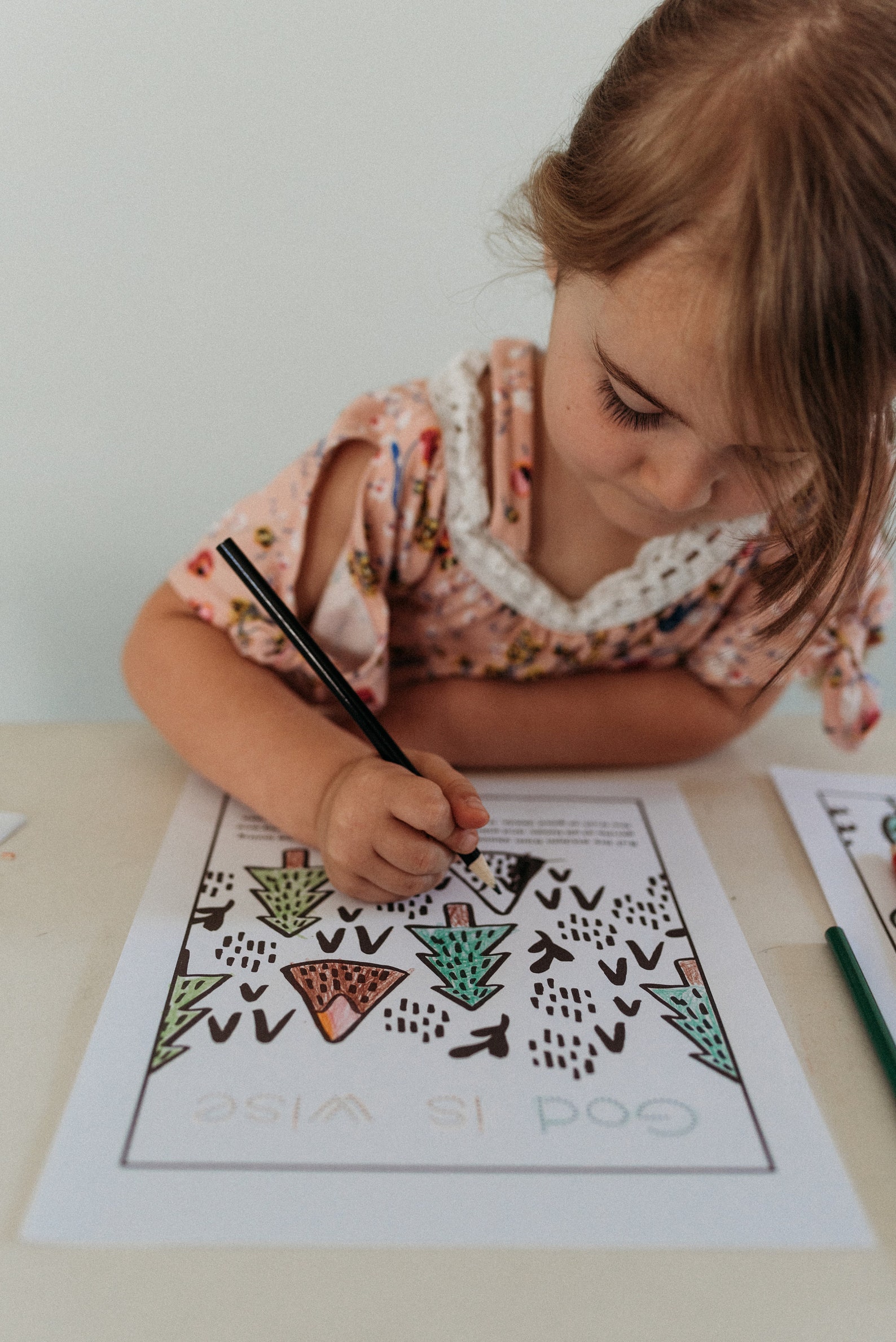 Character of God Coloring Pages for Children, Bible Printable Activity ...