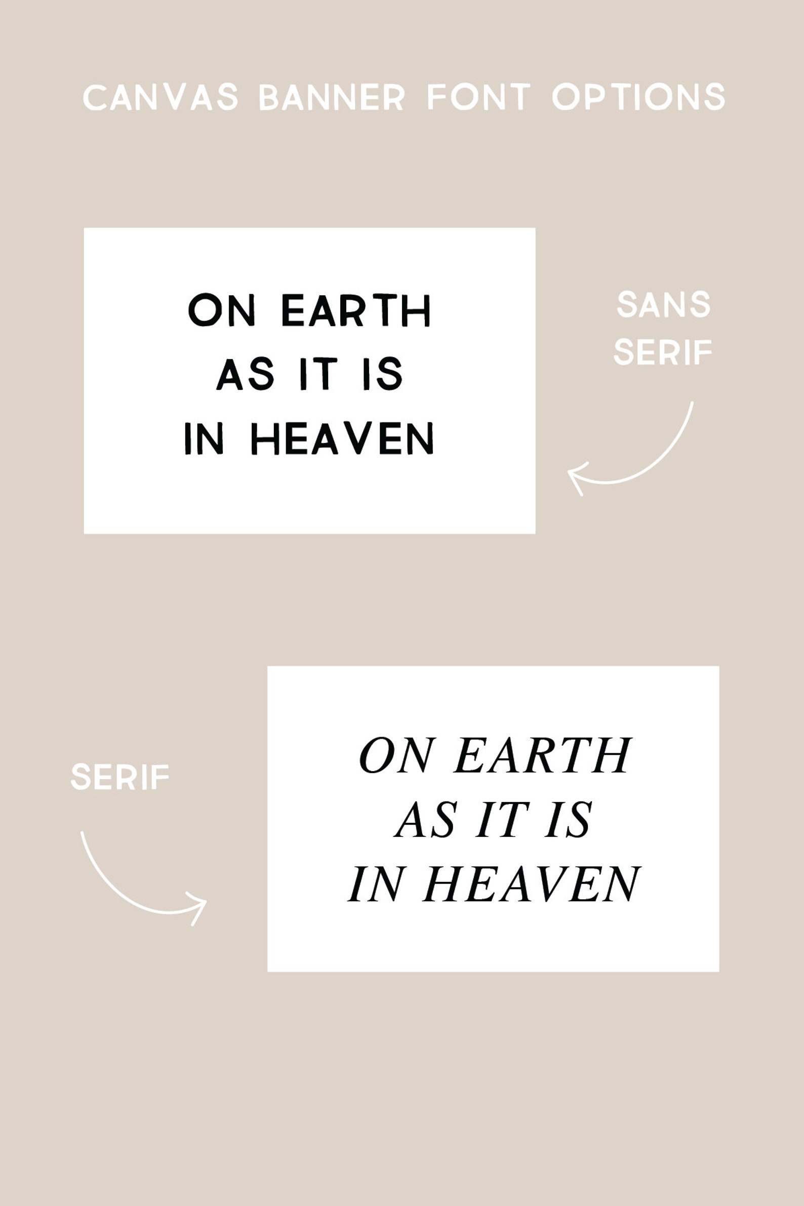 Custom Canvas Banner Hand Painted Wall Flag Typography | Etsy