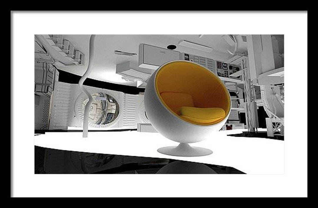 Mothership Original Spaceship Interior Design Limited Addition Print #3 ...