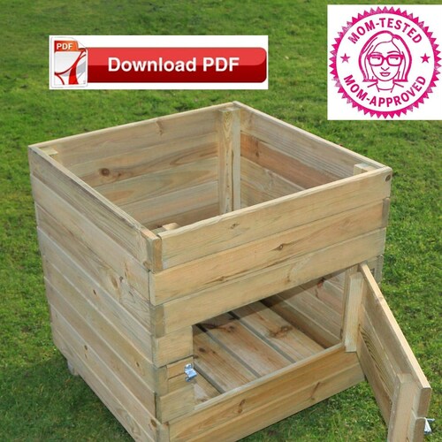 Organic Potato Planter Plan/potato Planter Box Plan/homestead - Etsy