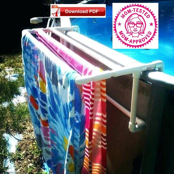 Pvc Towel Rack - Etsy