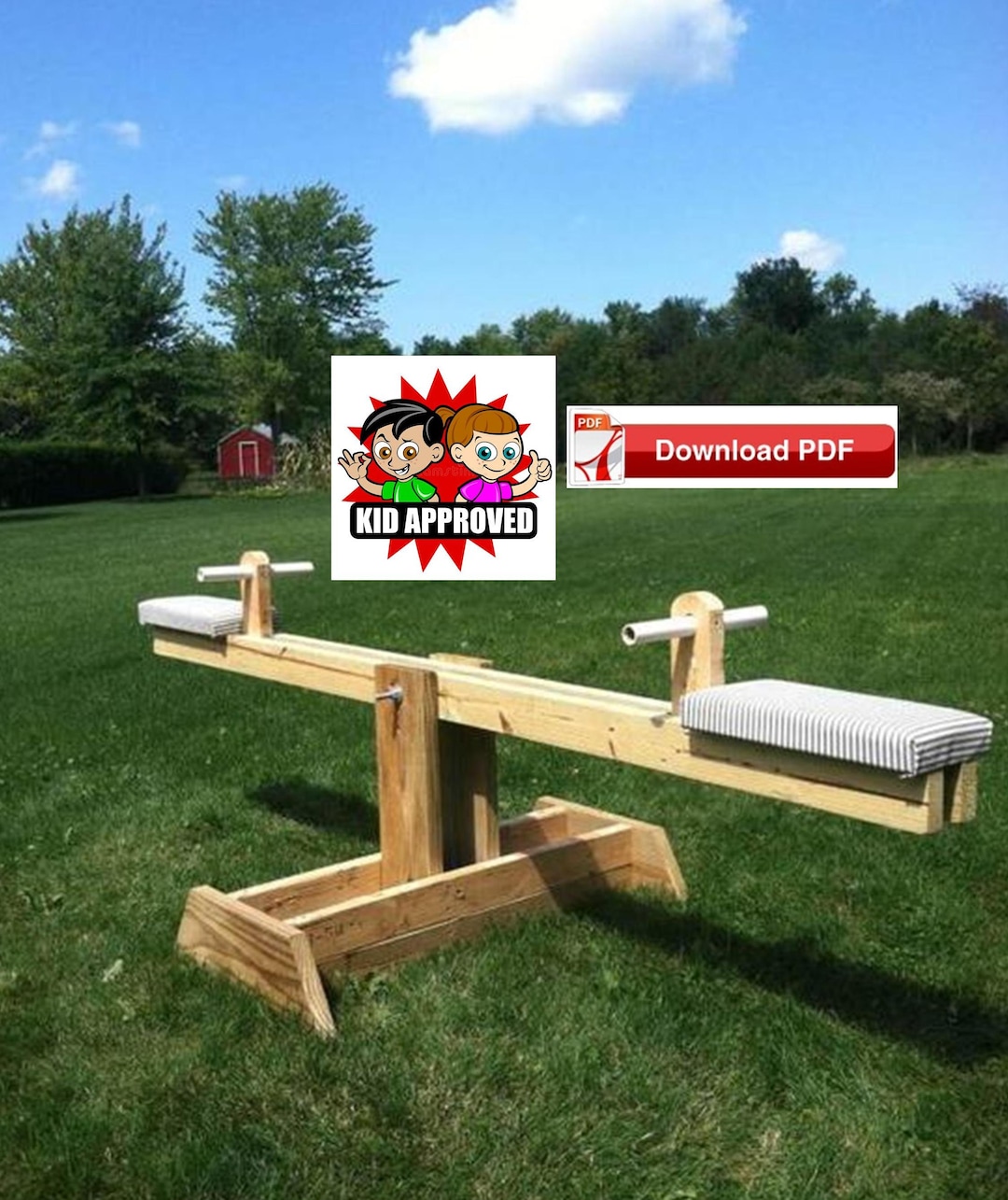 Playground Equipment Plan/seesaw Plan/teeter Totter Plan/outdoor ...