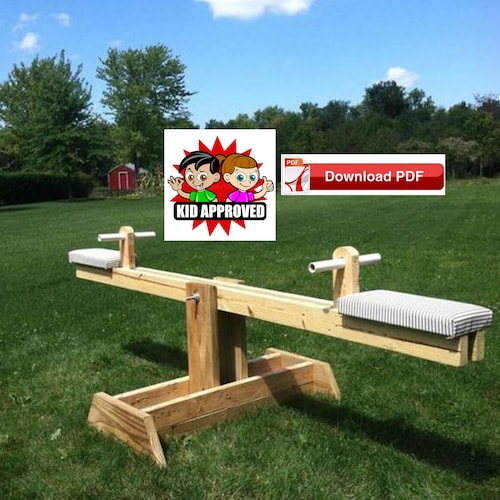 Playground Equipment Plan/seesaw Plan/teeter Totter | Etsy