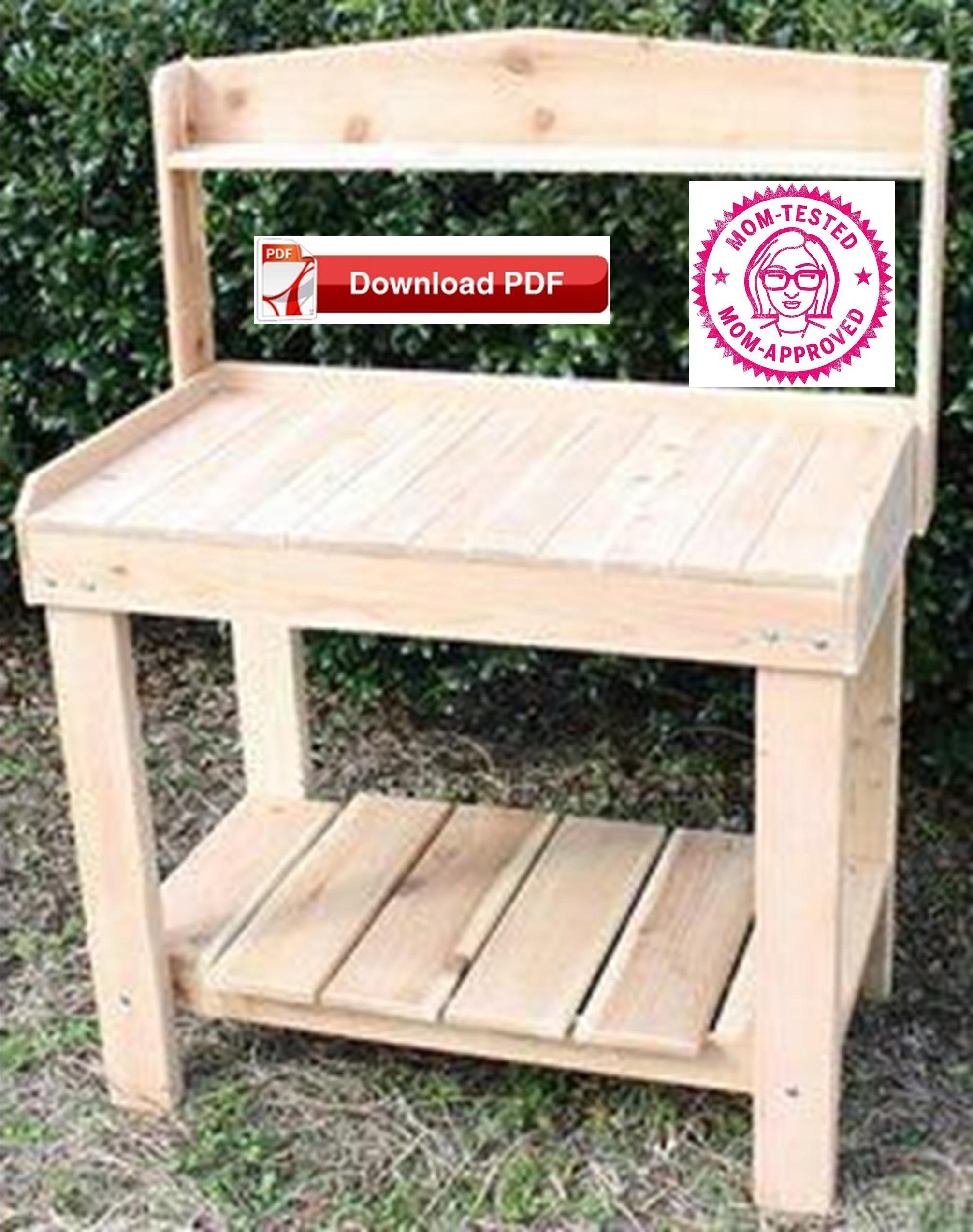 Crafting Table Plan/craft Room Table Plan/craft Work Table | Etsy