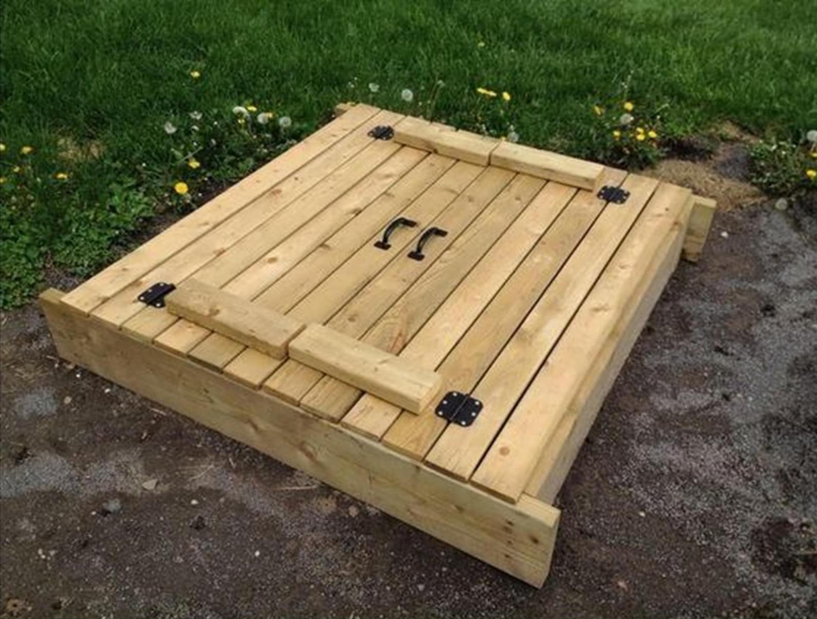 Sandbox Plan/kids Play Sand Box Plan/childs Sandbox Plan/covered ...