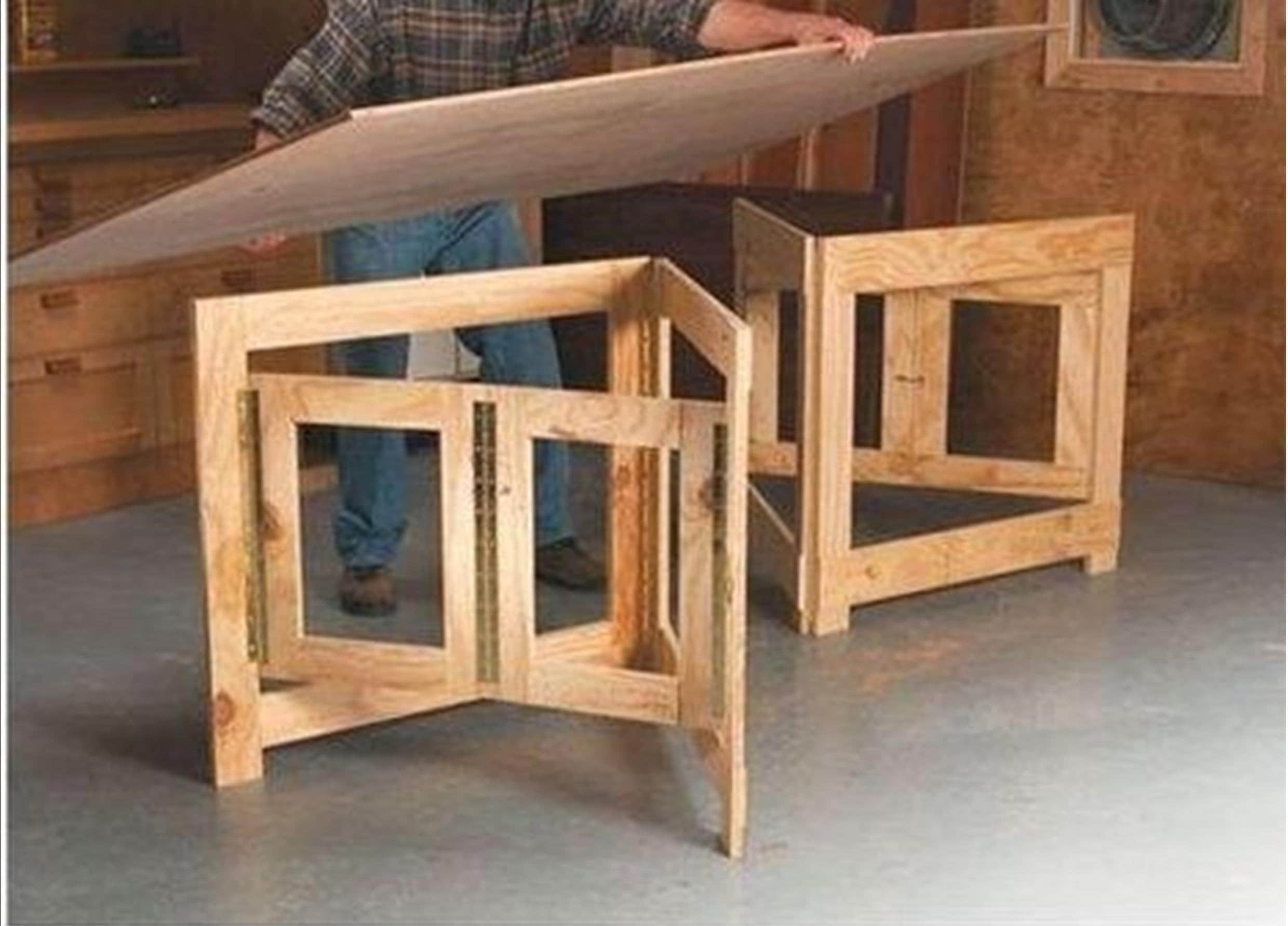 Table Base Plan/folding Craft Table Base Plan/play Table Base - Etsy Canada
