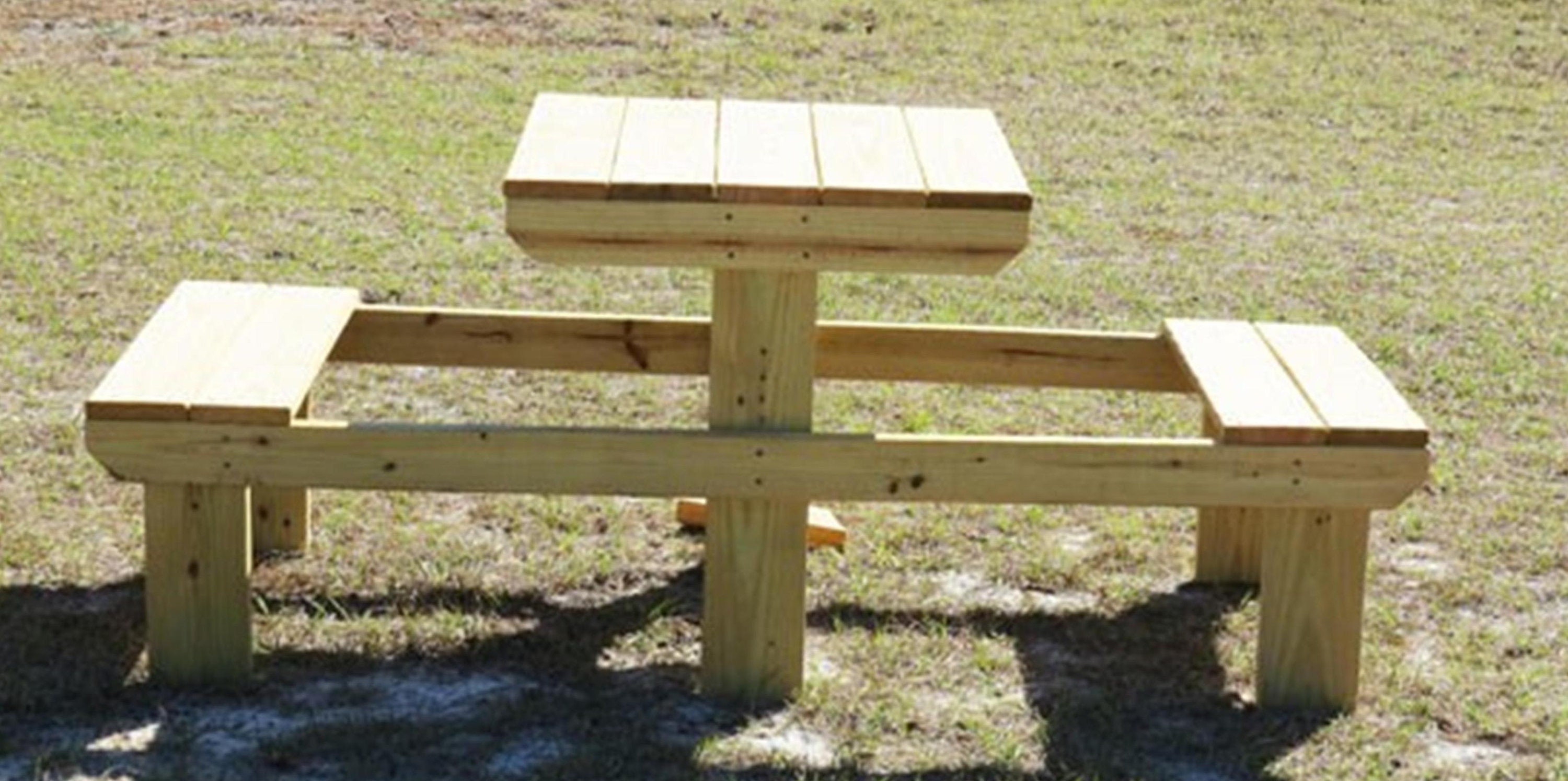 Picnic Table Plan/kids Picnic Table Plan/mini Picnic Table | Etsy