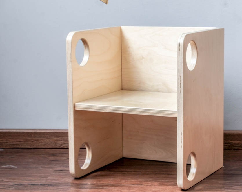 Montessori Cube Chairs and Desk Plan/table Plan/chair Plan/toddler ...