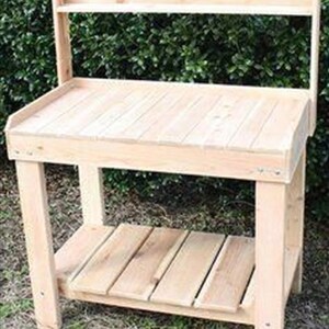 Planting Table Plan/garden Table Plan/plant Stand Plan/herb Stand Plan ...