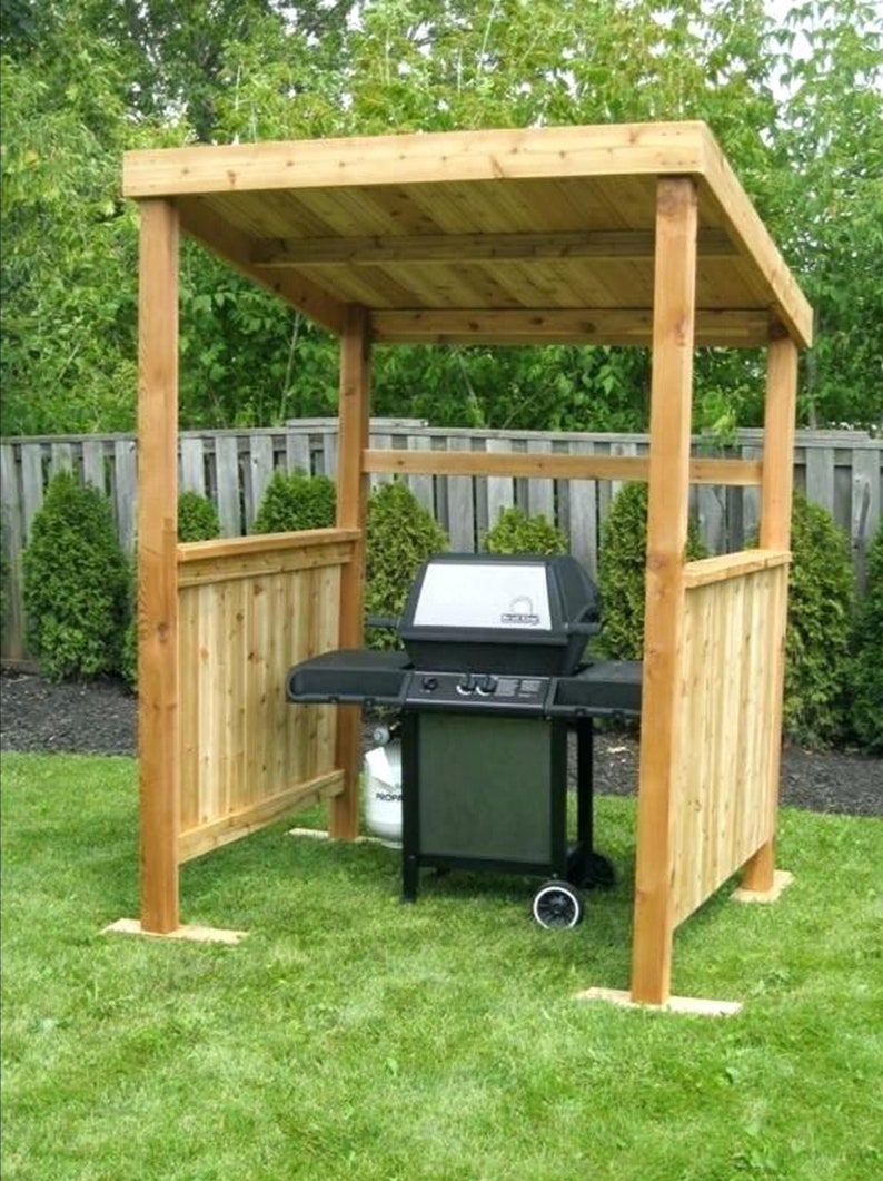 Pavilion Plan/grill Shelter Plan/wood Shelter Plan/wood Pavilion Plan ...