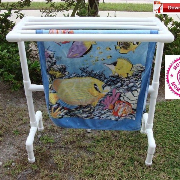 Pvc Towel Rack - Etsy