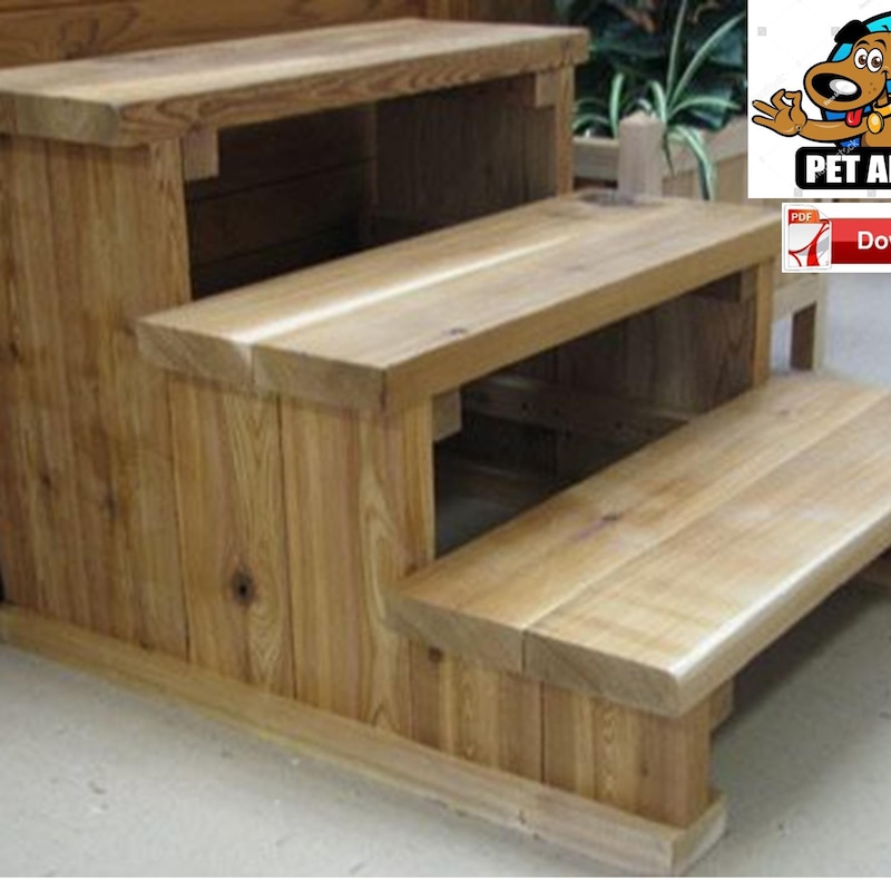 Wooden Steps Plan - Etsy UK