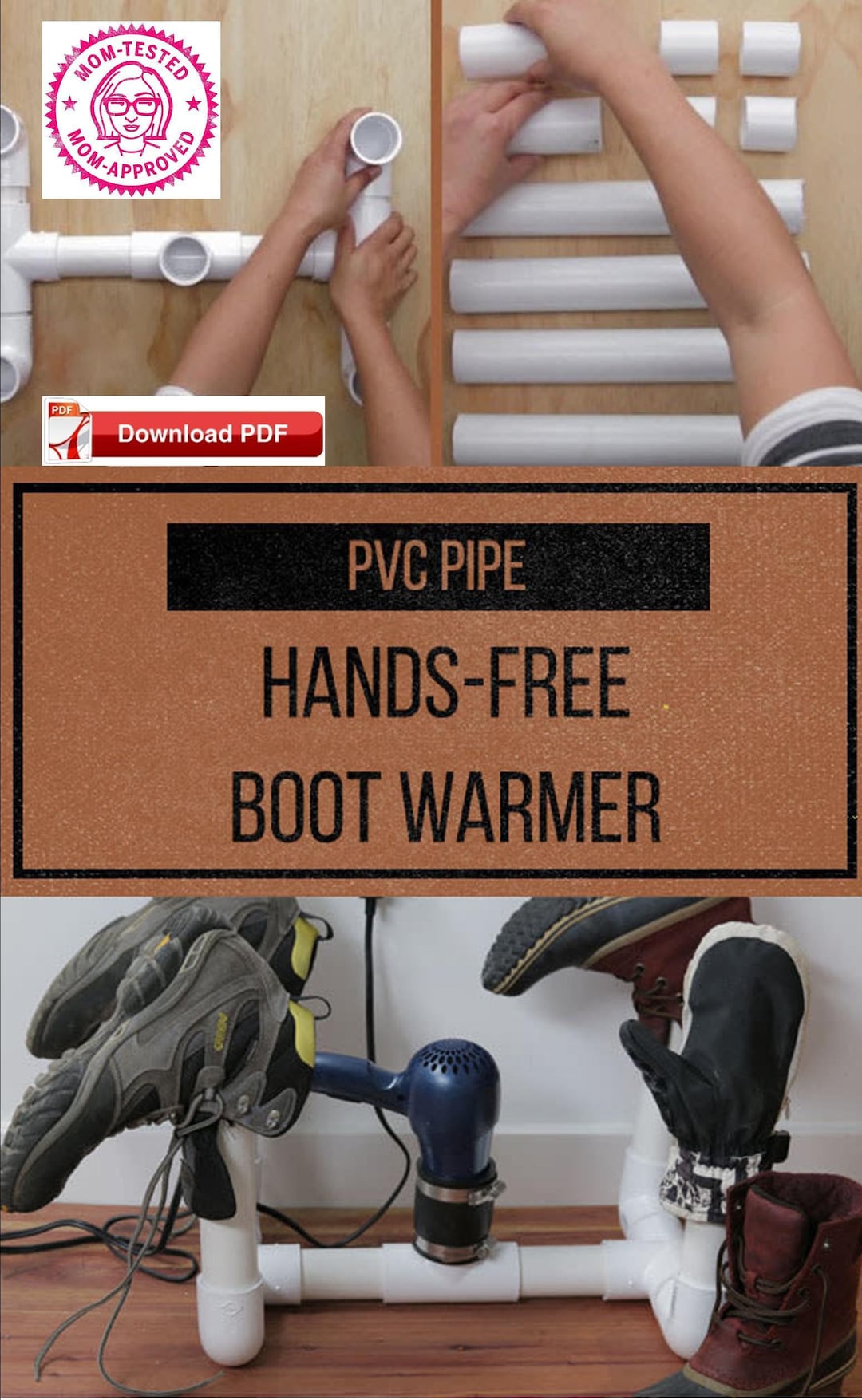 DIY Drying Stand Plan/boots,gloves,hats Compact Design for DIY PVC ...