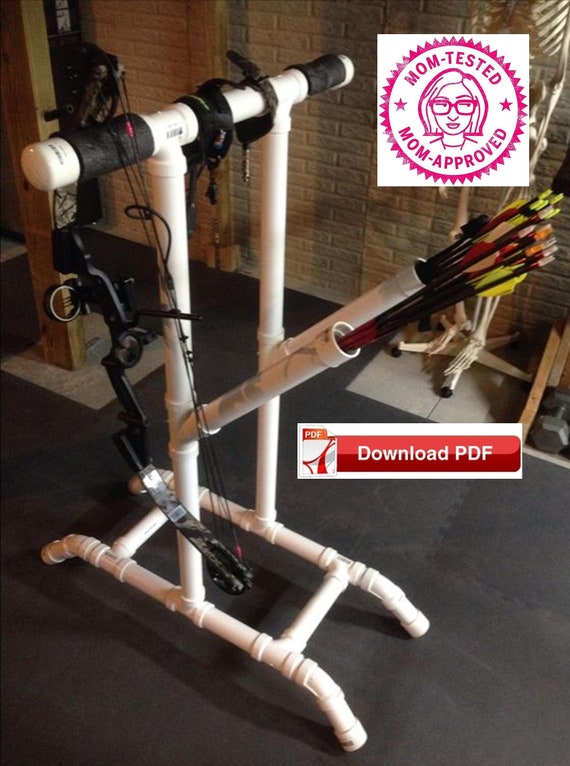 Archery Stand Plan/bow Holder Stand Plan/pvc Bow Stand | Etsy Australia