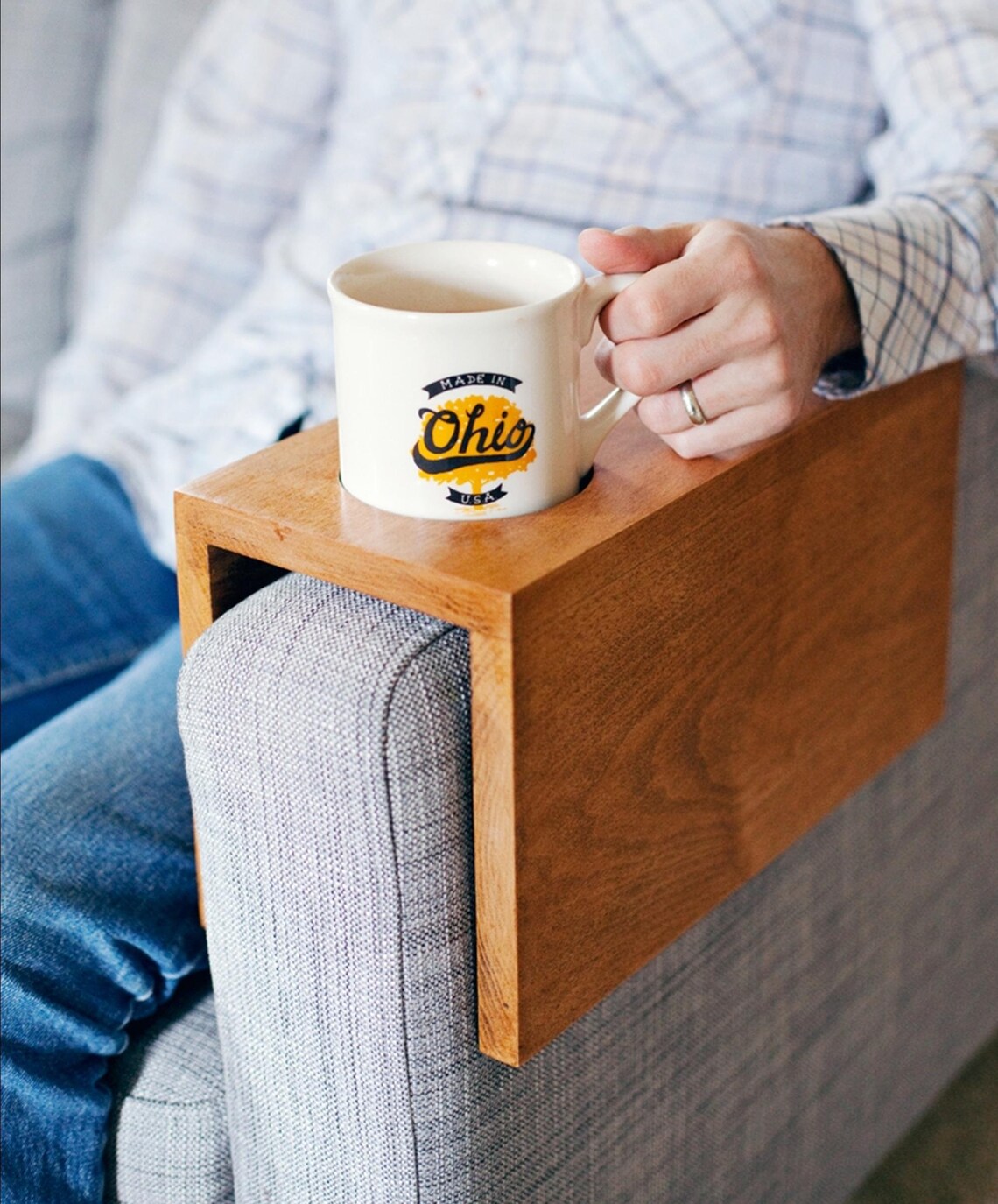 Armrest Cover Plan/couch Arm Cover Plan/wood Armrest Cover - Etsy