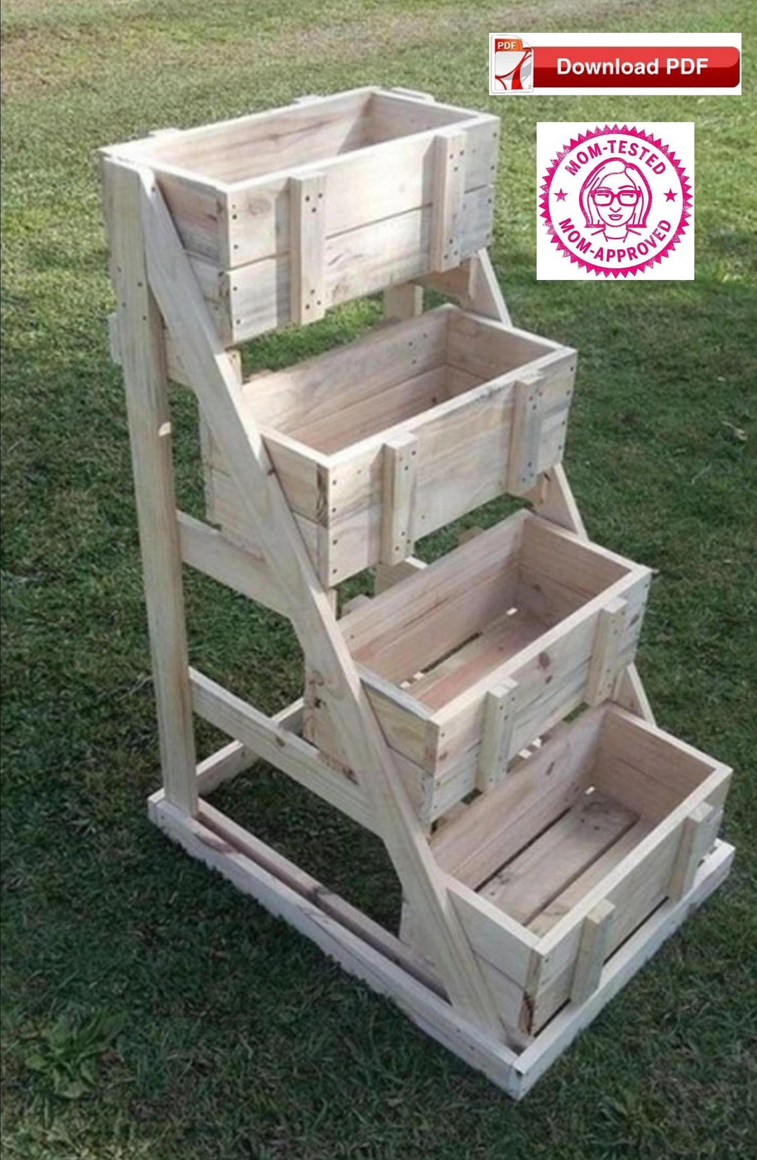 Herb Stand Plan/plant Stand Plan/herb Planter Plan/raised Planter Plan ...
