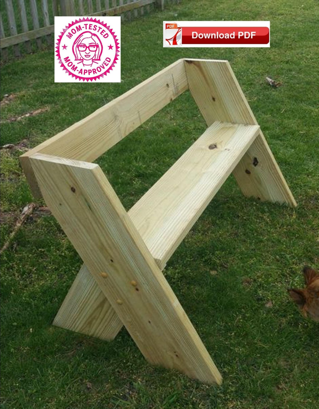 Garden Bench Plan/pool Bench Plan/porch Bench Plan/patio Bench Plan ...