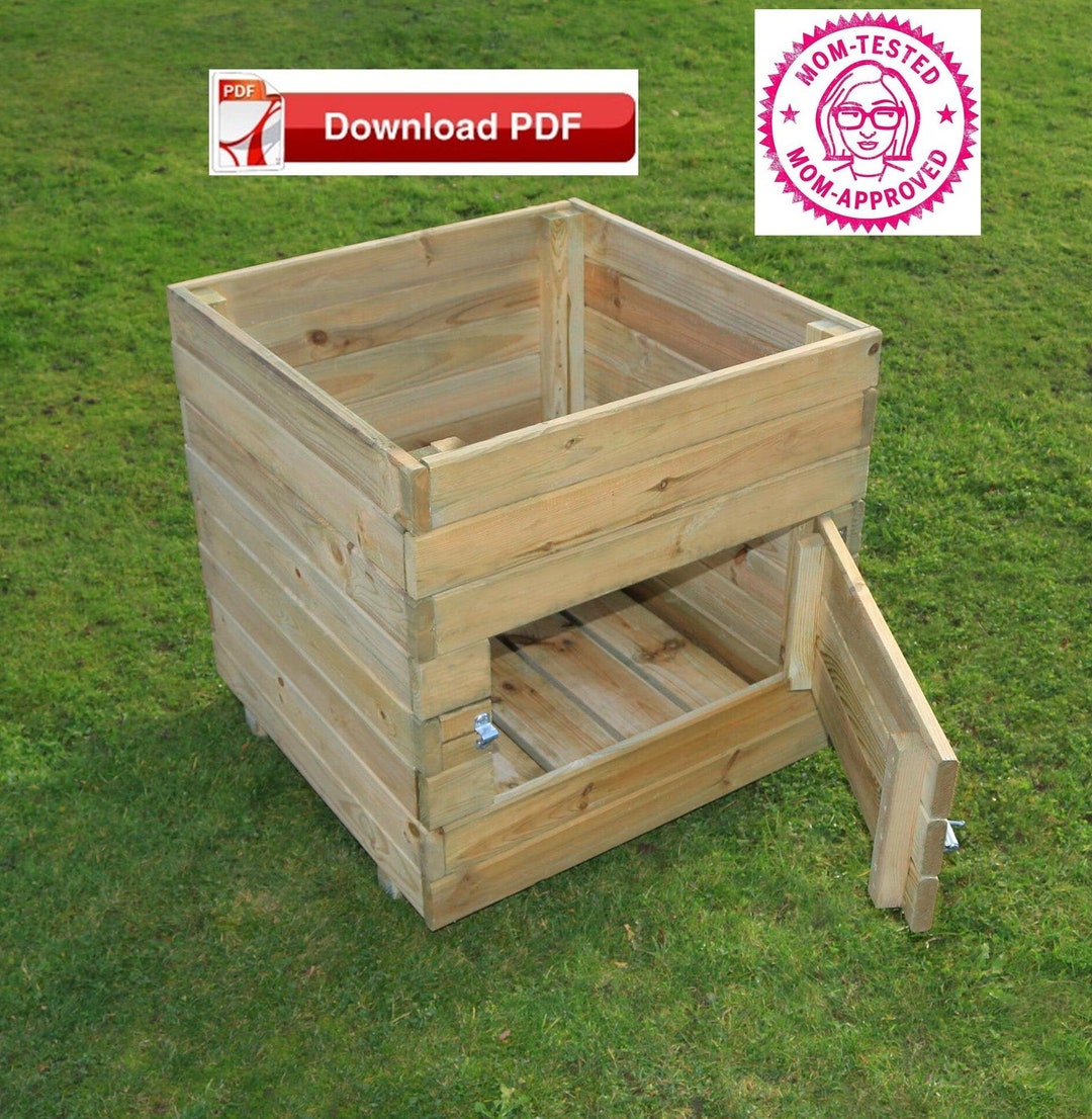 Organic Potato Planter Plan/potato Planter Box Plan/homestead Planter ...