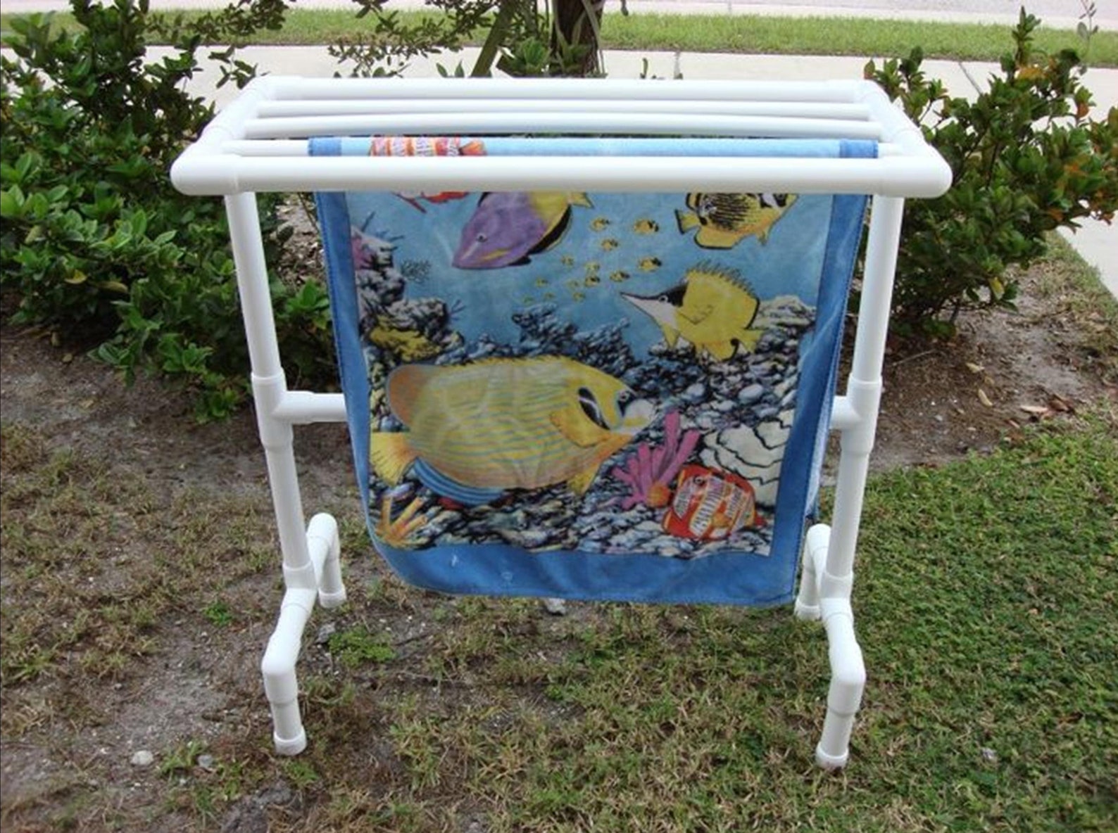 Pool Towel rack Plan/PVC Towel Rack Plan/Towel rack Plan/Pool | Etsy