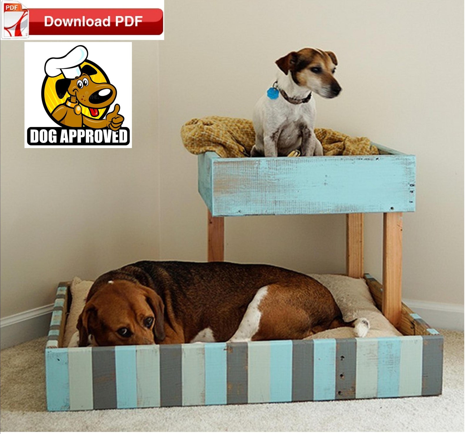 Ped Bed Plan/animal Bed Plan/bunk Bed Plan/dog Bed Plan/bed Plan/cat ...
