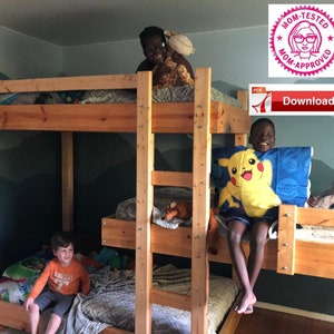 Bunk beds for triplets store