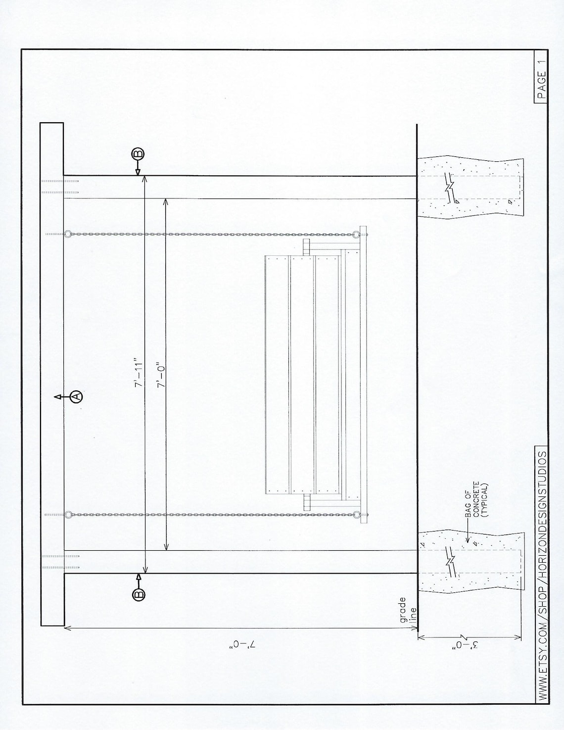 Swing Plan/diy Swing Plan/patio Swing Plan/porch Swing Plan/backyard ...