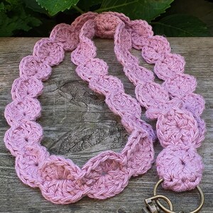 Crochet Lanyard Badge Holder Handmade Lanyard Crochet - Etsy Canada