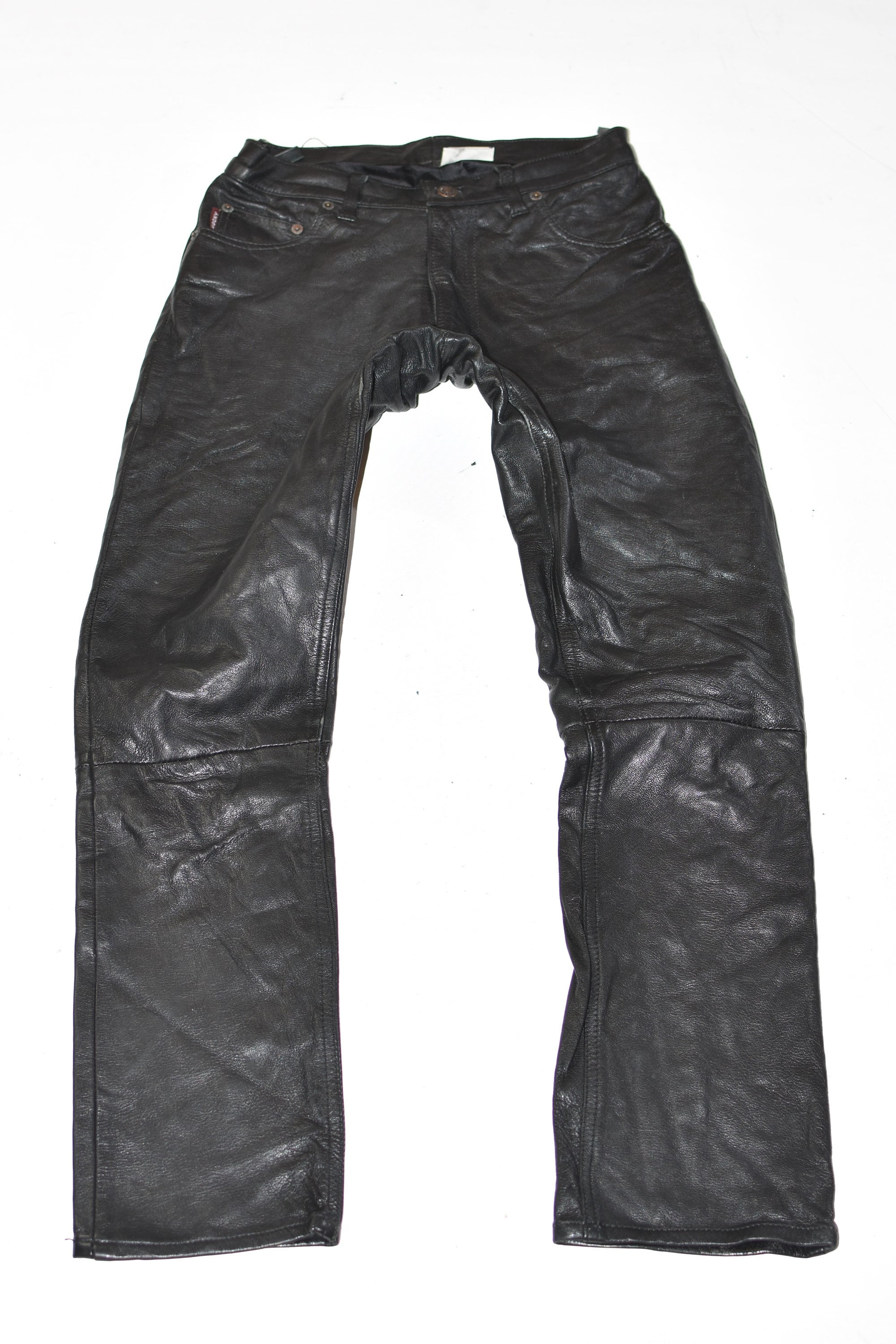 Vintage Black Genuine Leather ROCKY Biker Motorcycle Rocker - Etsy