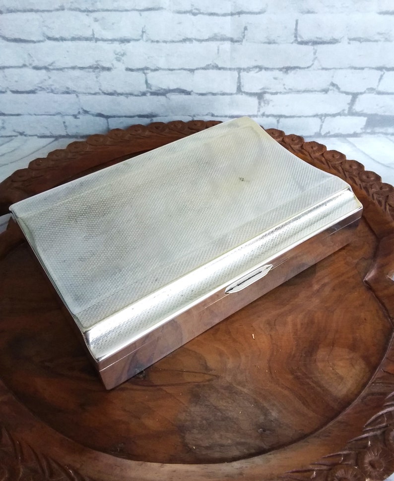 Cigarette Box State Express Cigarettes Silver Metal Box With - Etsy