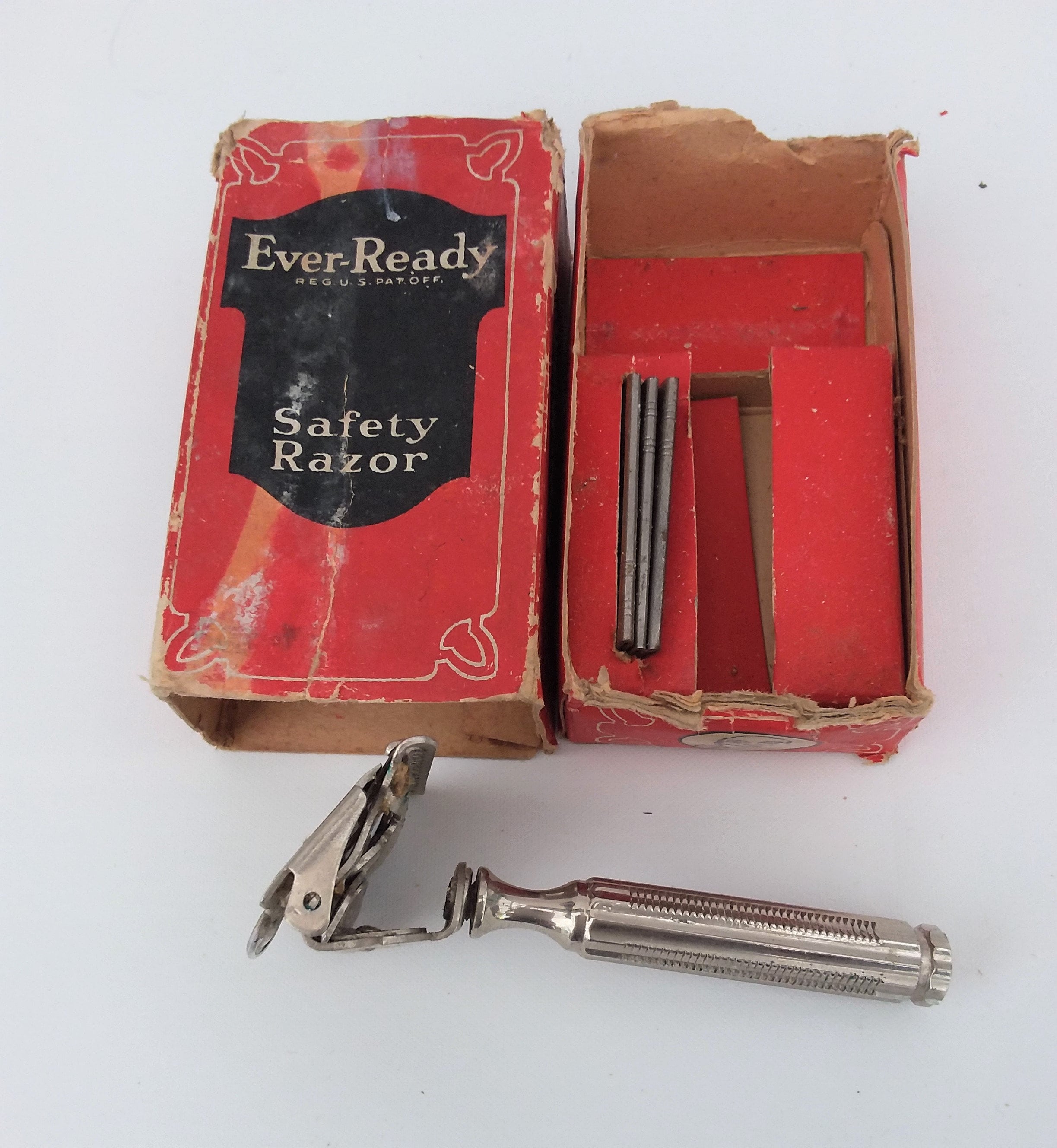 Vintage Razor 1920s Ever Ready Safety Razor Made in USA in - Etsy