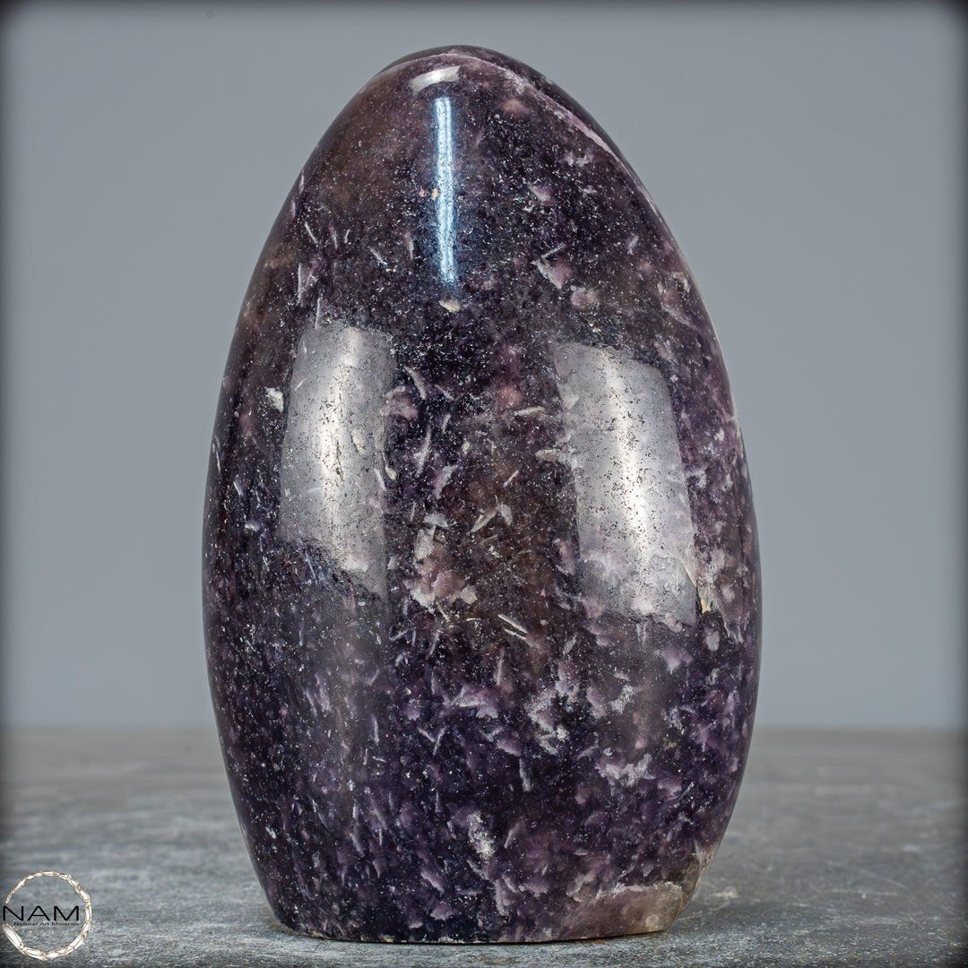 Natural Unicorn Stone Lepidolite Crystal Freeform 752.75g - Etsy