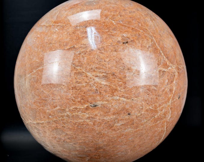 Natural Peach Moonstone Crystal Sphere - 2048.15g - Etsy