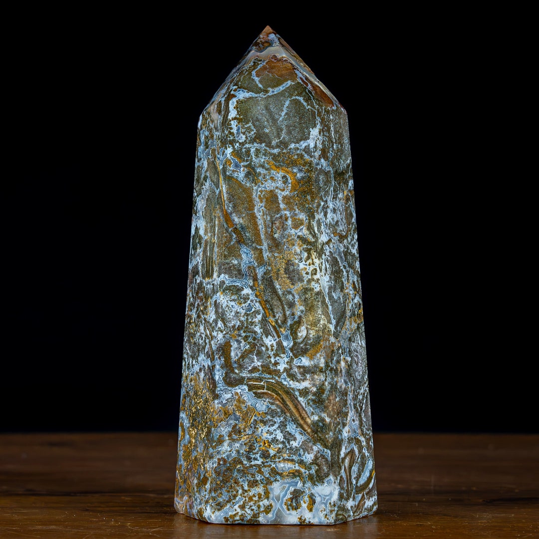 Jasper-agate Obelisk 1518.52g - Etsy