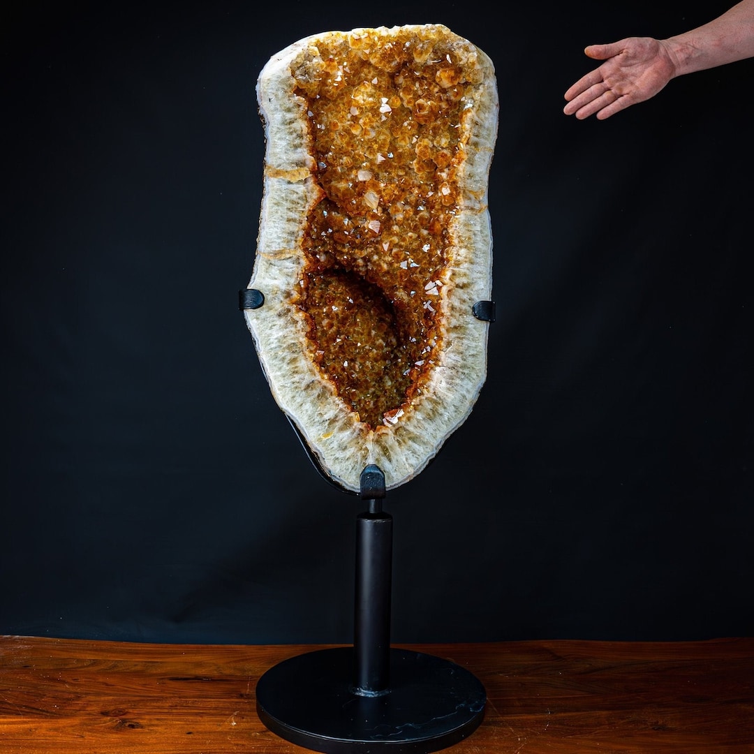 Unique Massive Madeira Citrine Druse 88794g - Etsy