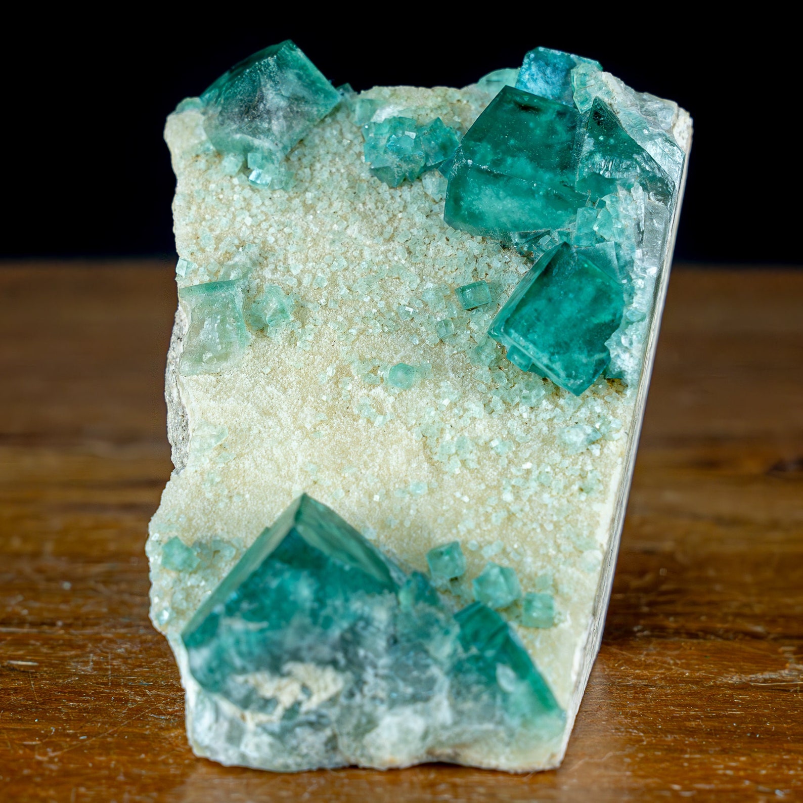 Natural Green Fluorite on Matrix - 542.29g - Etsy