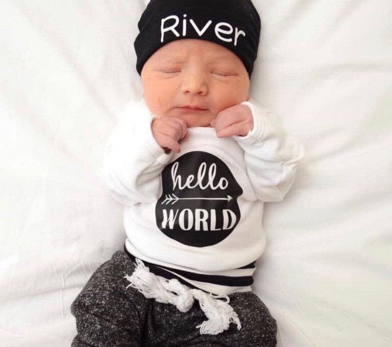 Baby Boy Clothes Baby Boy Gift Personalized Boy Outfit Newborn - Etsy