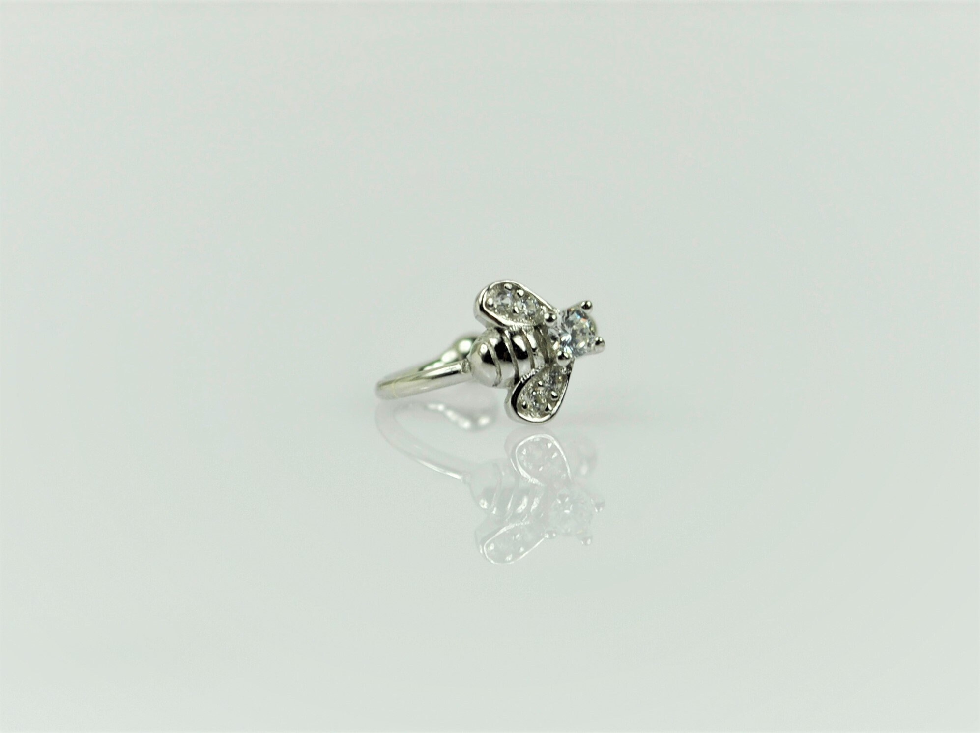 Sterling Silver Bee Ear Cuff No Piercing • Gold Bee Conch Earring Cuff ...