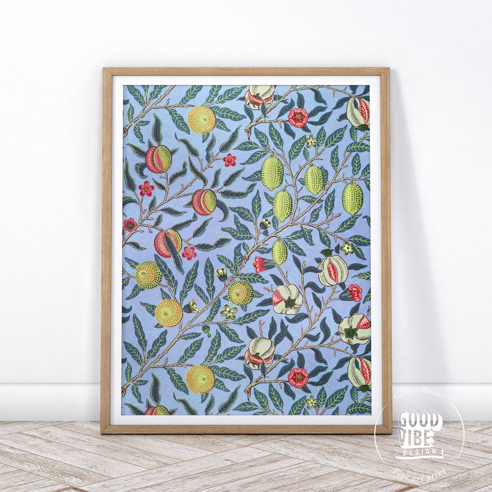 Vintage Fruit Poster Vintage Fruits Print William Morris - Etsy