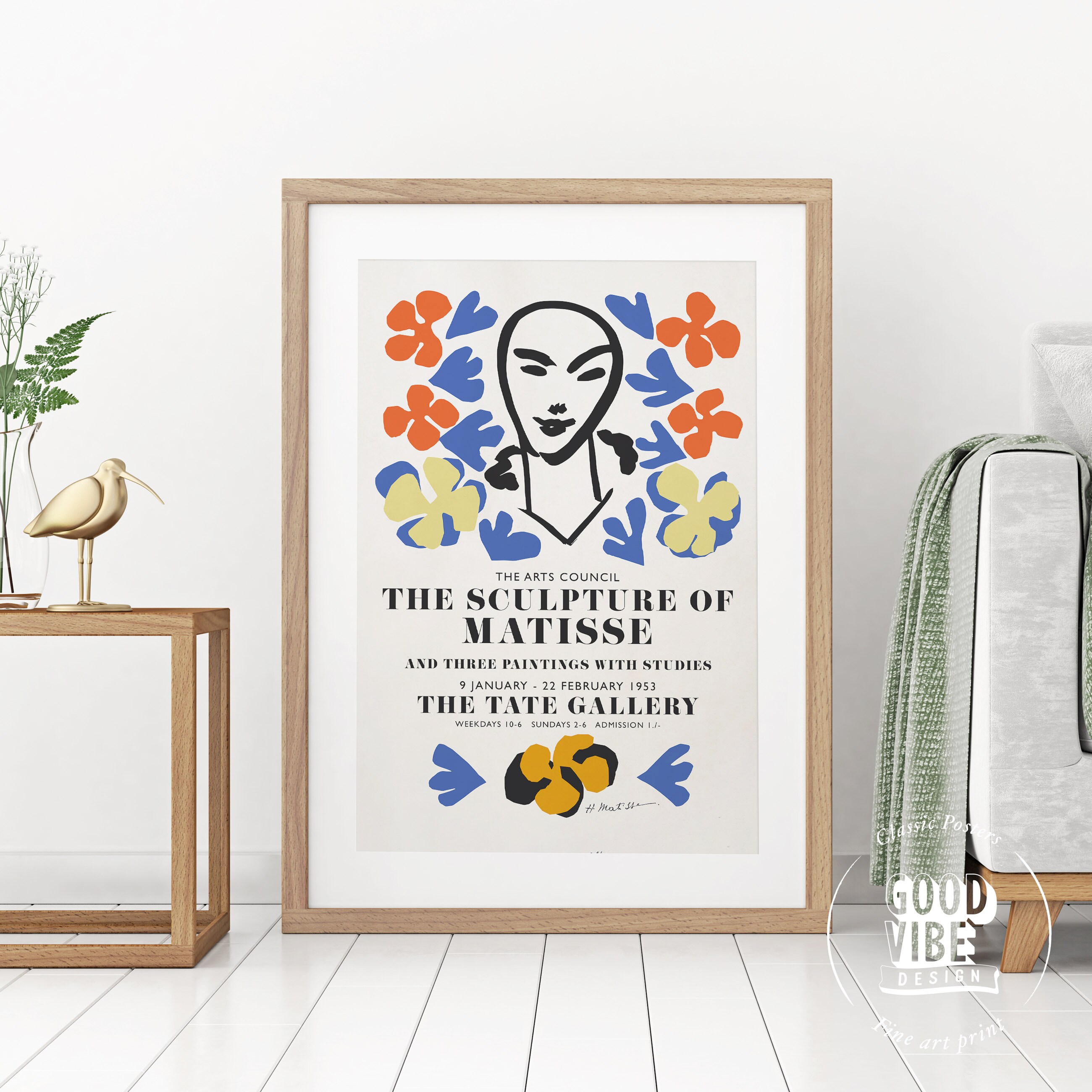 Matisse Poster Matisse Exhibition Art Matisse Print Matisse | Etsy