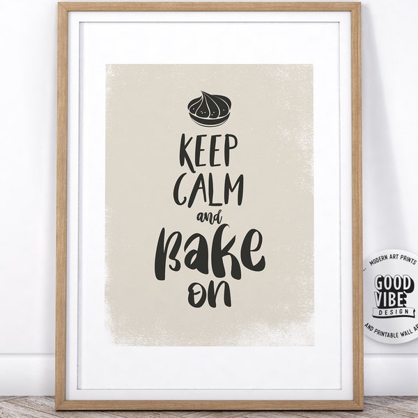Keep Calm Bake On - Etsy
