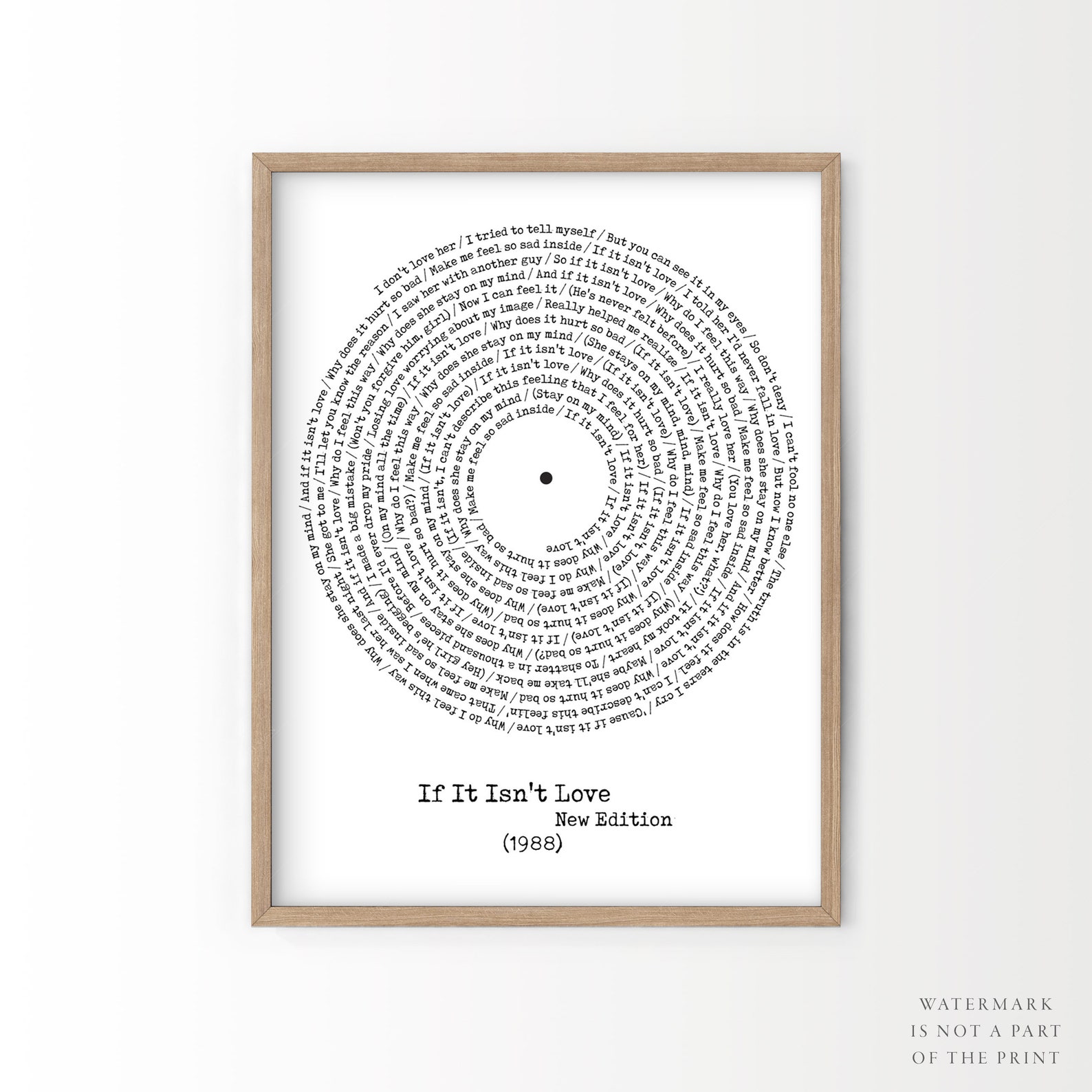 Personalized Song Lyric Custom Music Vinyl Lyrics Album - Etsy Canada